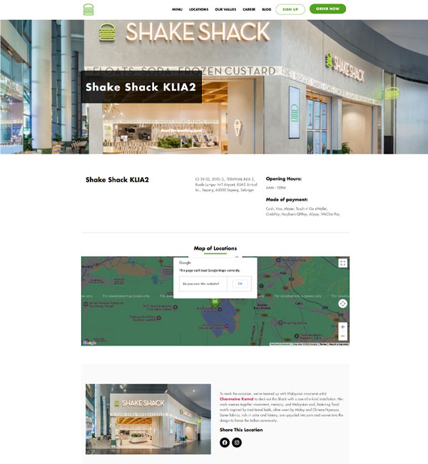 Locations - Shake Shack